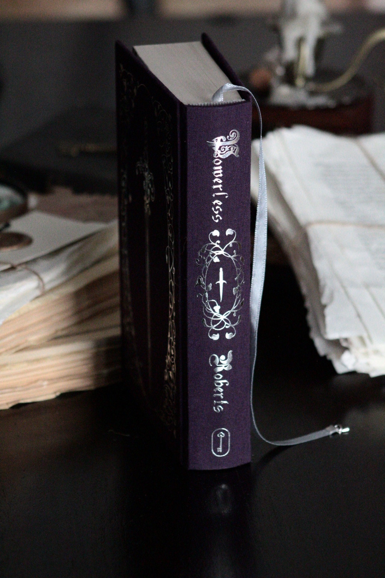 Powerless Custom Rebound Book | Special Edition, Clothbound, Handmade ...