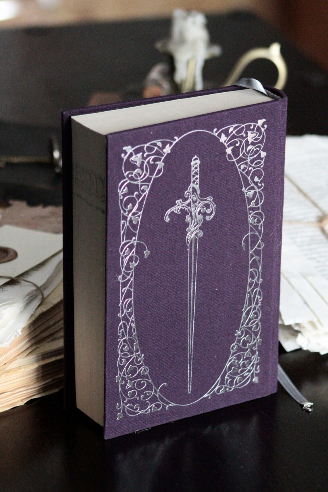 Powerless Custom Rebound Book Special Edition, Clothbound, Handmade ...