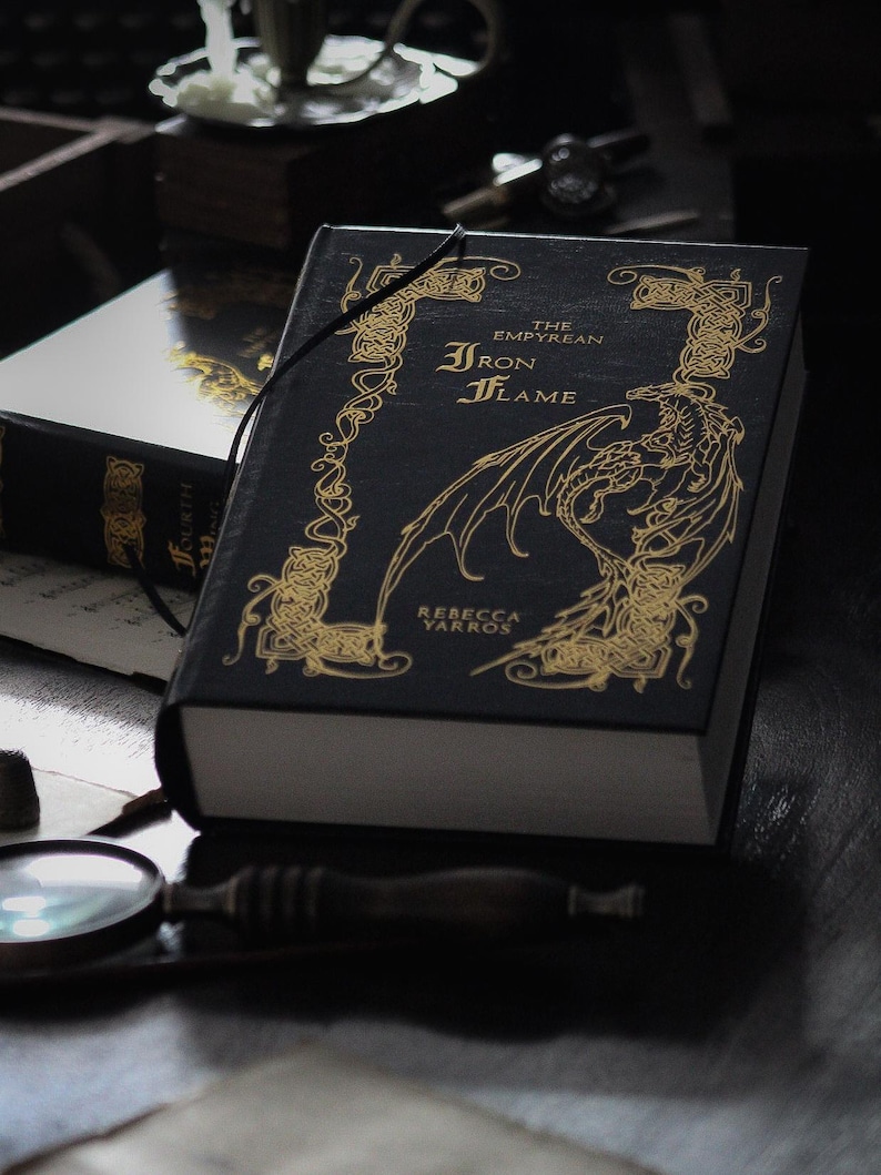 Fourth Wing Complete Book Set Rebind: Leatherbound Special Edition ...
