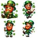 St. Patrick's Day Leprechaun Watercolor PNG - Digital Download, Irish ...