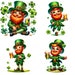 St. Patrick's Day Leprechaun Watercolor PNG - Digital Download, Irish ...