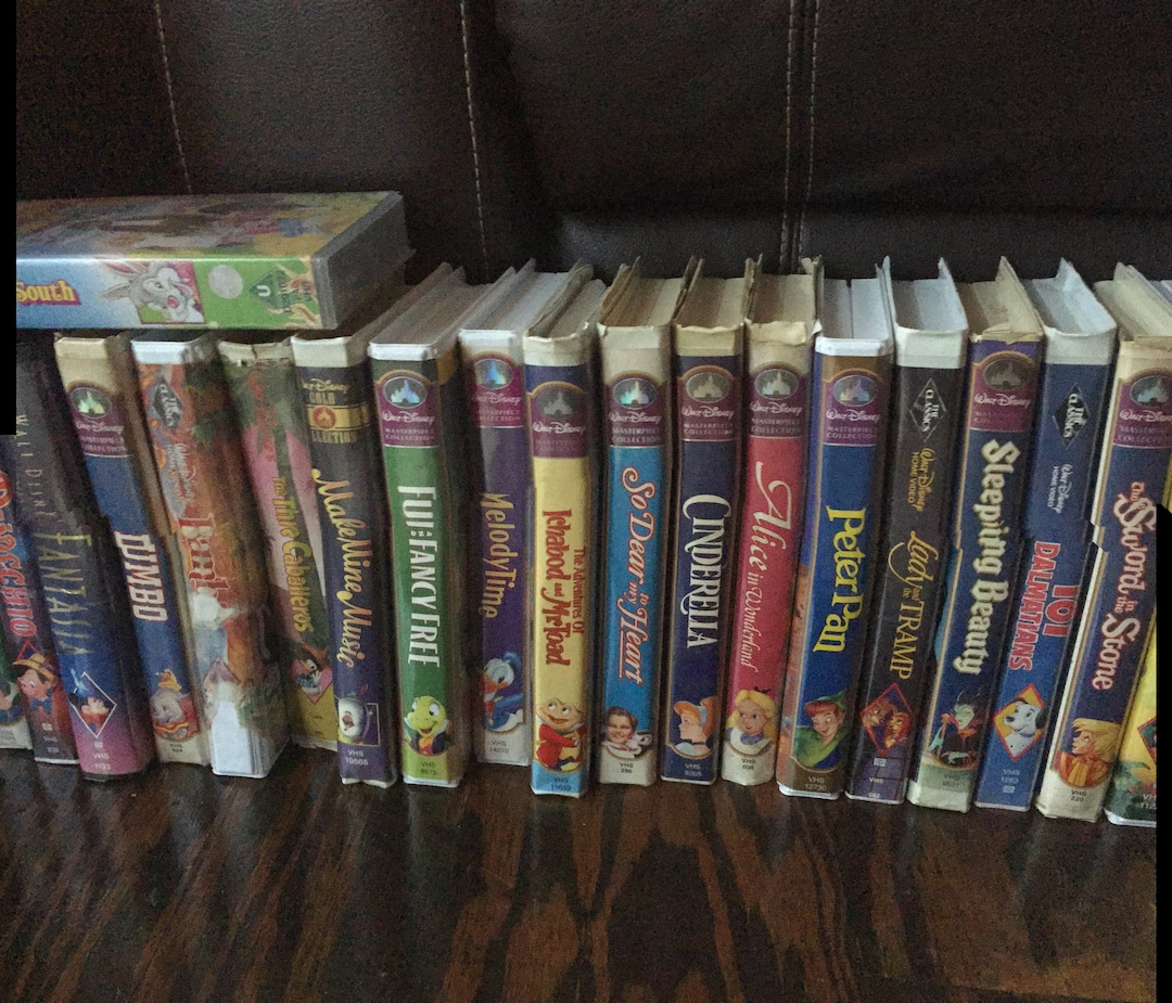 Nearly Complete Set of Disney VHS Tapes (including Rare Black Diamond ...