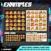 25 Emotes | Chibi Flame Twitch Emote | Cute Fireball | Flame | Fire ...