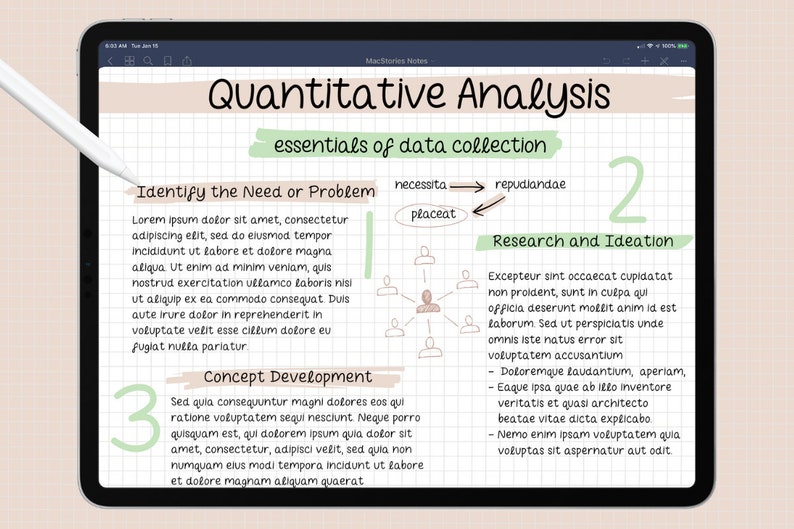 Handwritten Font Goodnotes Simple Font Study Digital Note Cute Font ...