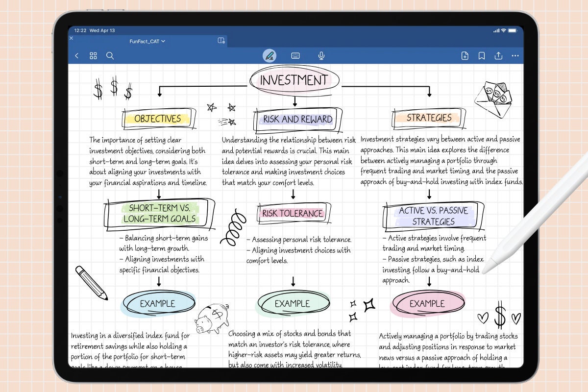 Handwritten Font Goodnotes Simple Font Study Digital Note Cute Font ...