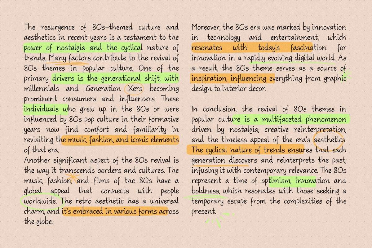 Handwritten Font Goodnotes Simple Font Study Digital Note Cute Font ...