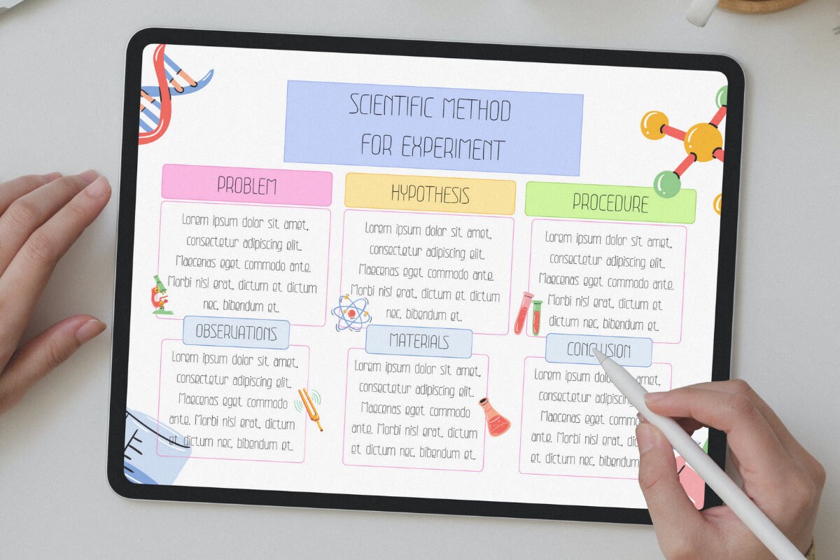 Handwritten Font Goodnotes Simple Font Study Digital Note Cute - Etsy