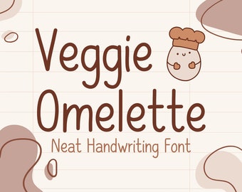 Handwritten Font Goodnotes Simple Font Study Digital Note Cute Font ...