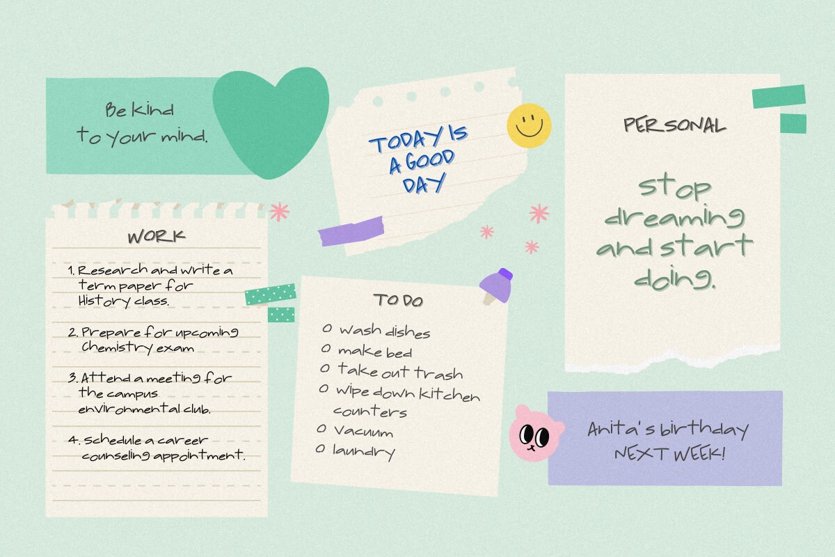 Handwritten Font Goodnotes Simple Font Study Digital Note Cute - Etsy