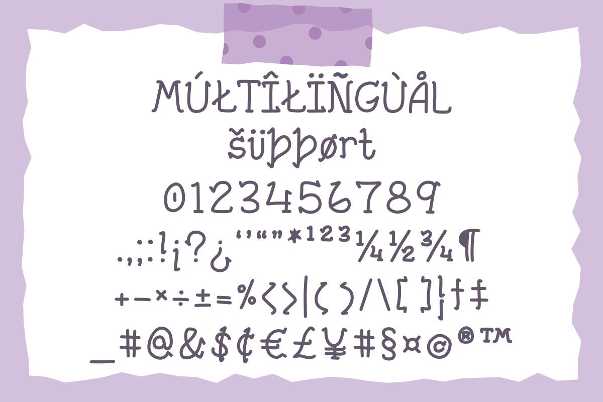 Handwritten Font Goodnotes Simple Font Study Digital Note Cute - Etsy