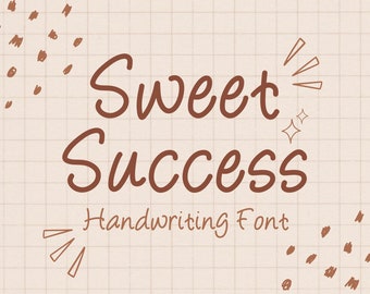 Handwritten Font Goodnotes Simple Font Study Digital Note Cute Font ...