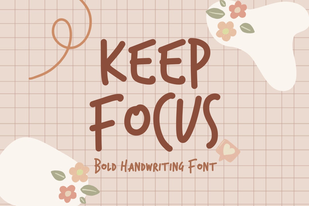 Handwritten Font Goodnotes Simple Font Study Digital Note Cute Font ...
