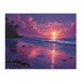 Seaside Beauty Puzzle. Stunning Sunset Puzzle, Beautiful Sunset Jigsaw ...