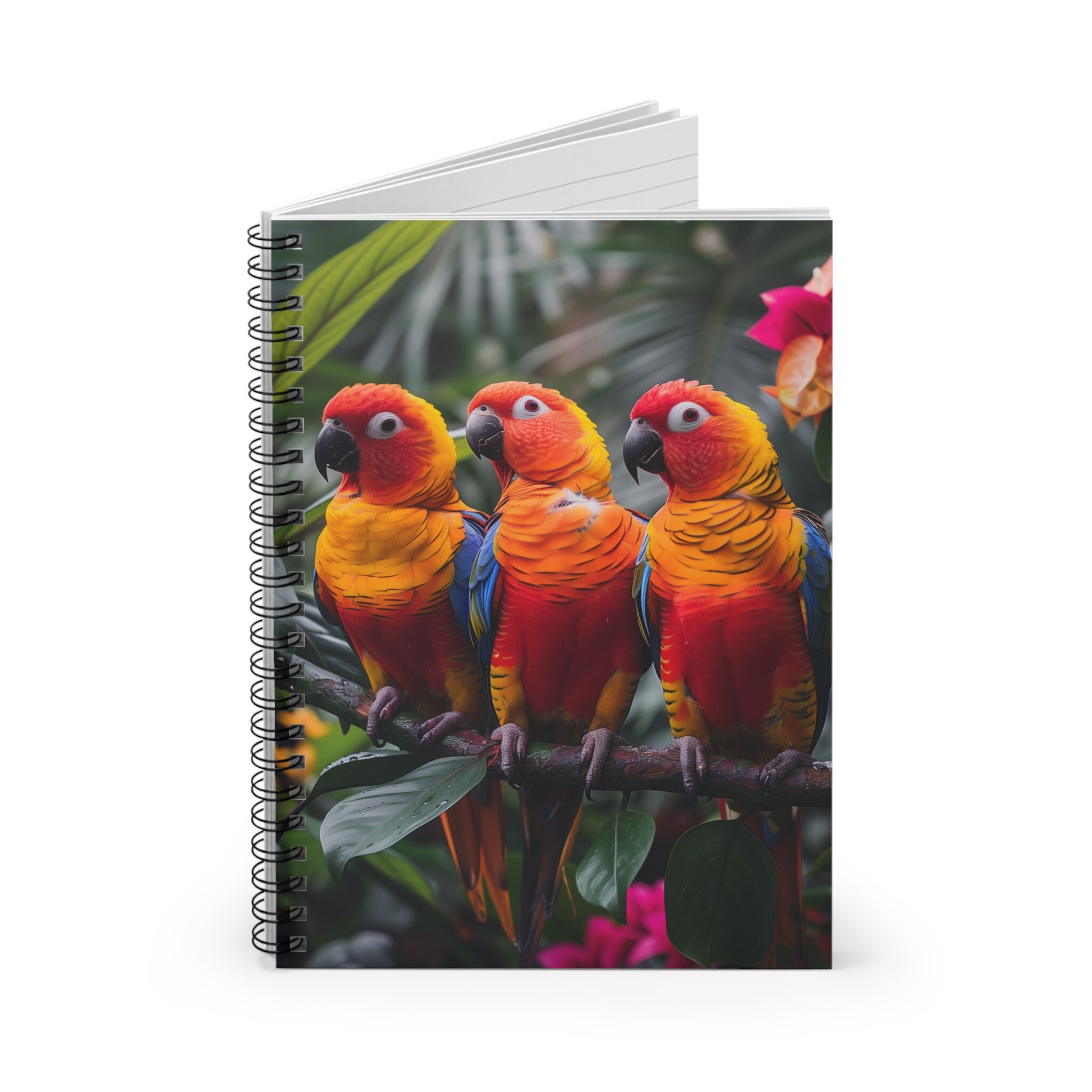 Capture Nature's Beauty With Our Colorful Birds Notebook Journal ...