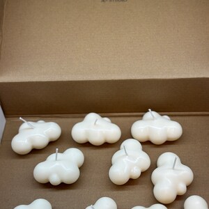Cloud Candle| Little Cloud Candle| Handmade Candle| Shaped Decor Candle ...