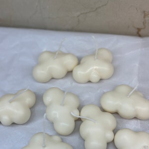Cloud Candle| Little Cloud Candle| Handmade Candle| Shaped Decor Candle ...