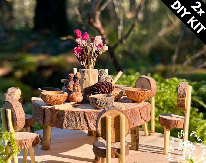 2x Enchanting DIY Fairy Tale Table Kit Create Magical Worlds With ...