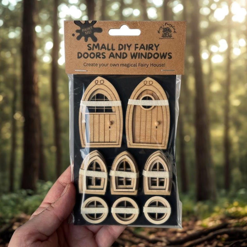 Wood Fairy Door Pattern - Etsy