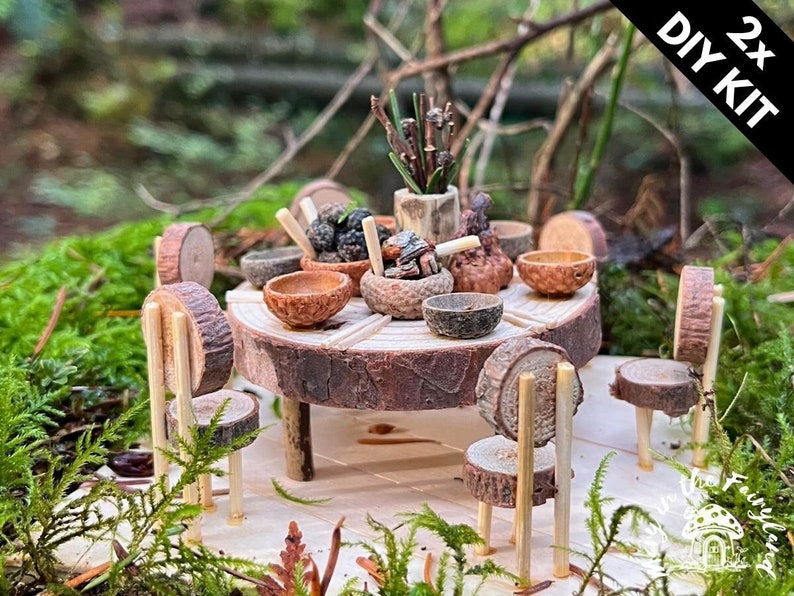 2x Enchanting DIY Fairy Tale Table Kit Create Magical Worlds With ...