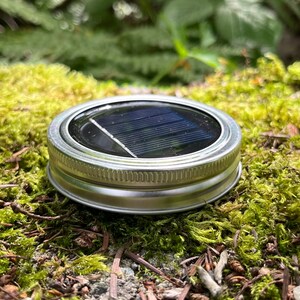 Magical Solar Jar Lid Fairy Lights: Illuminate Your Fairy Creations - Etsy