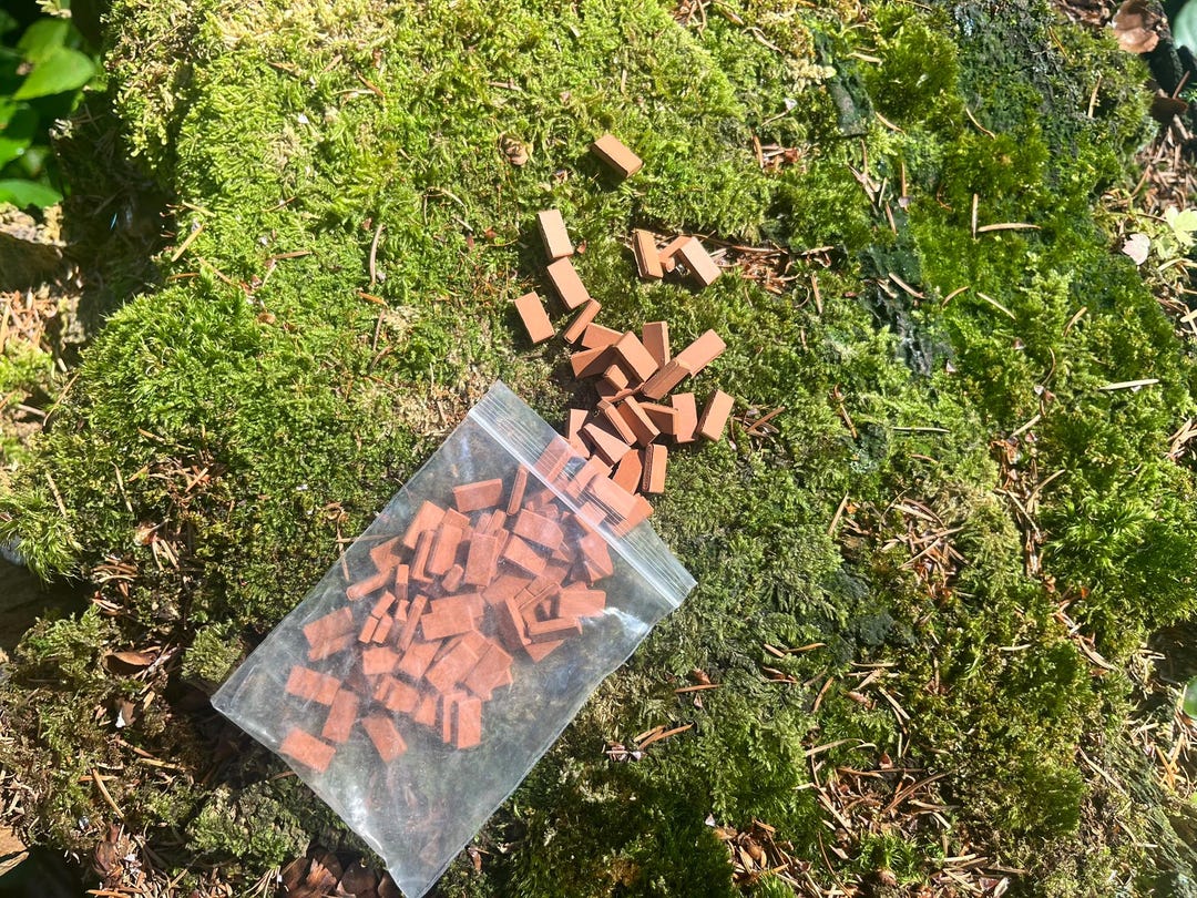 Mini Bricks 1:35 - 100 Pc Set for Fairy House & Fairy Garden Building ...
