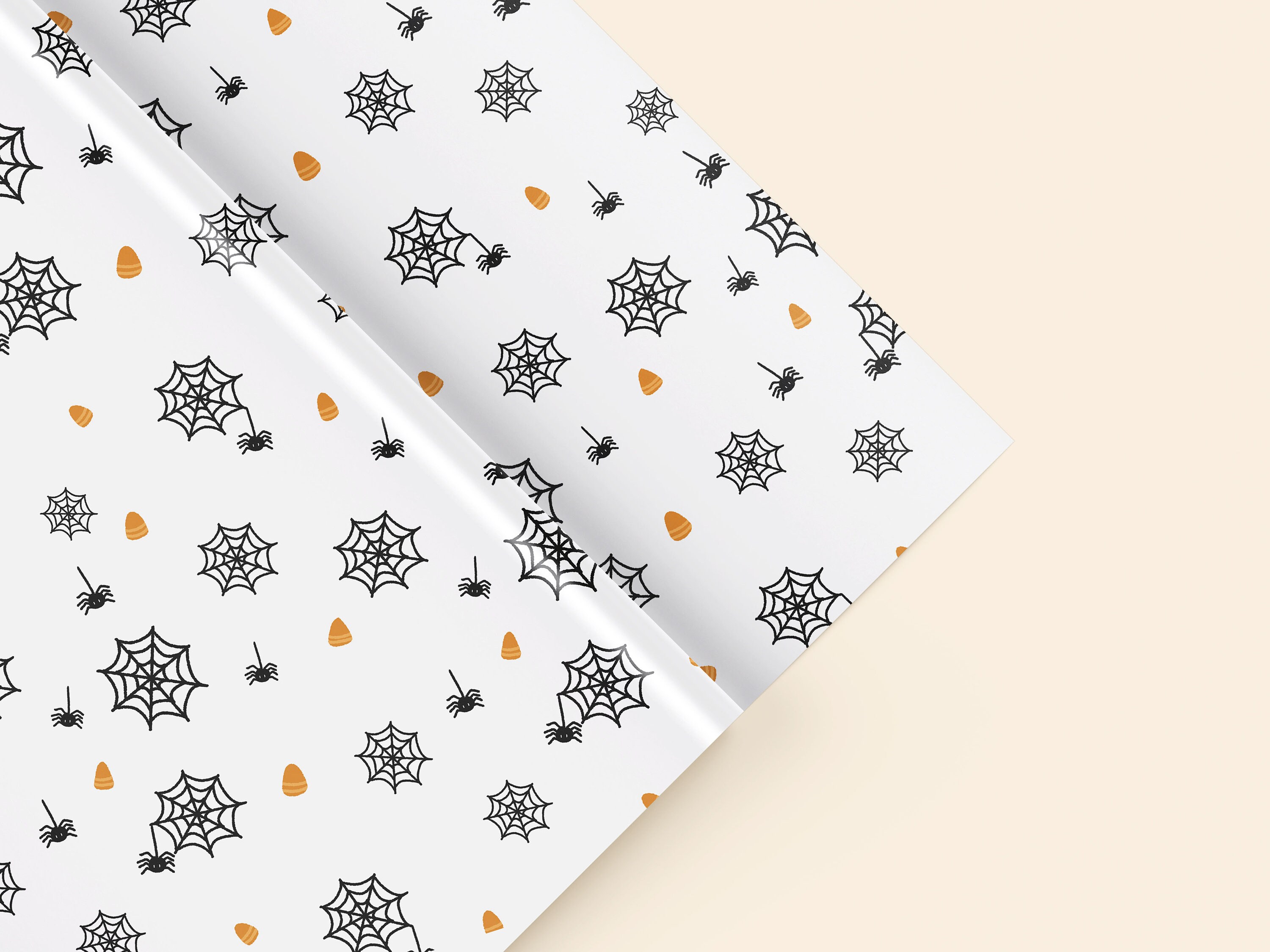 Printable Halloween Patterns Papers, Seamless Patterns, Pumpkin ...