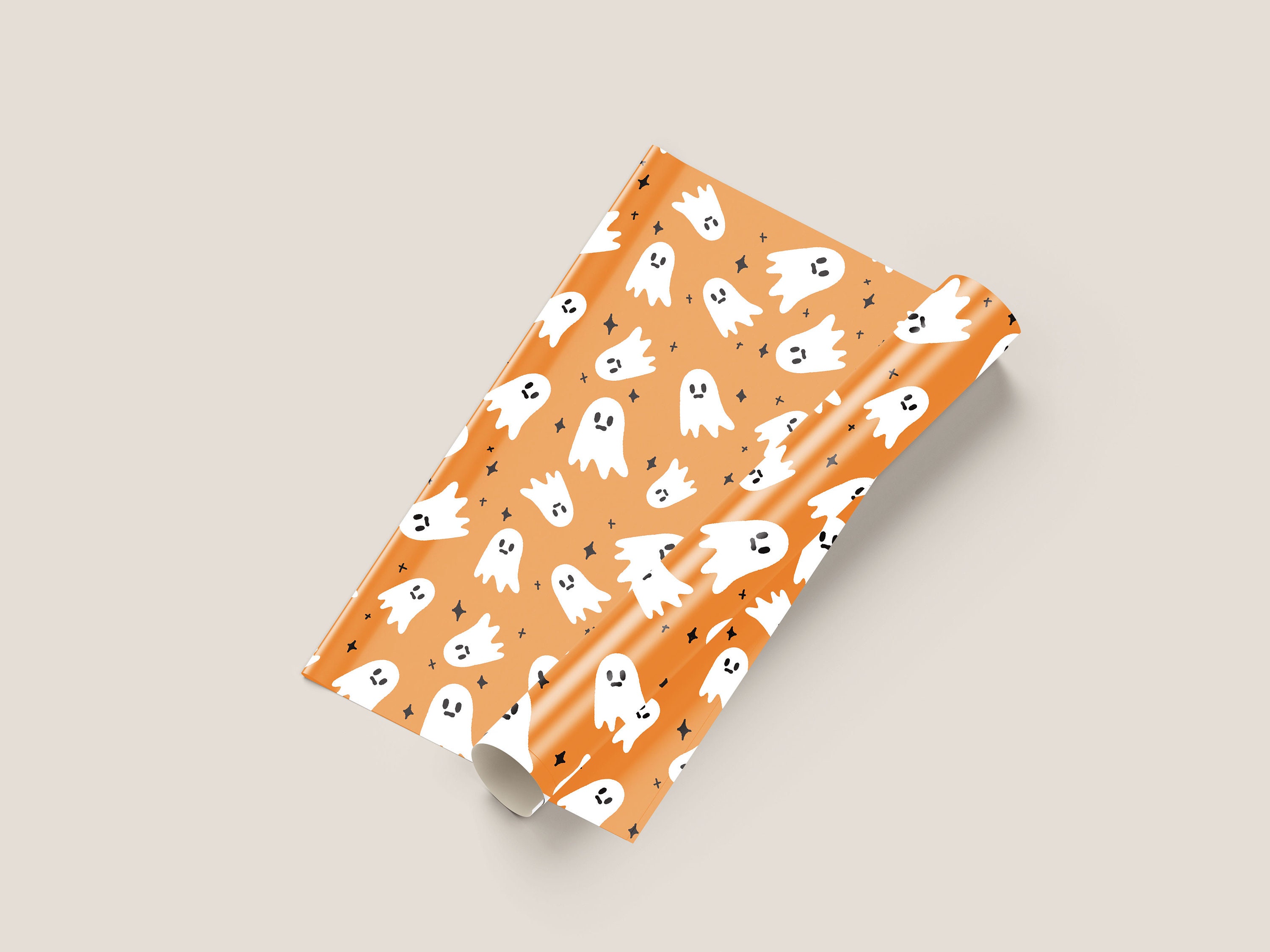 Printable Halloween Patterns Papers, Seamless Patterns, Pumpkin ...