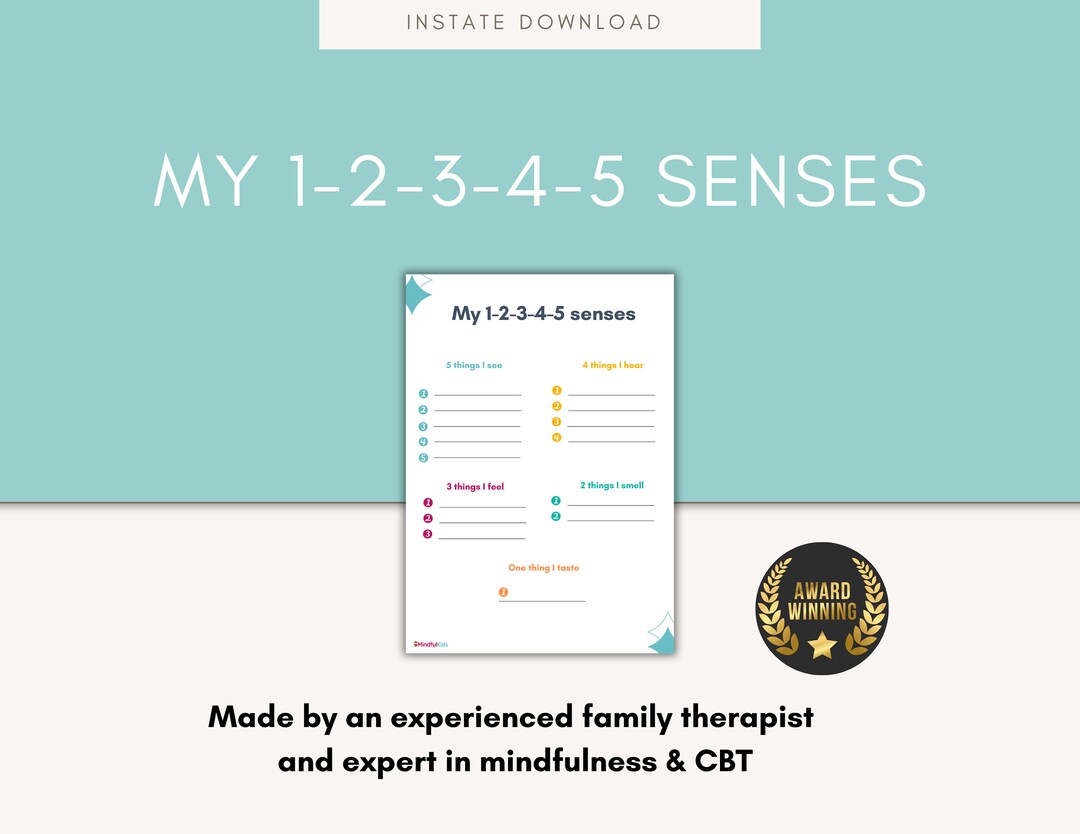 Toddler Five Senses Activities, Printable Worksheet, Five Senses ...