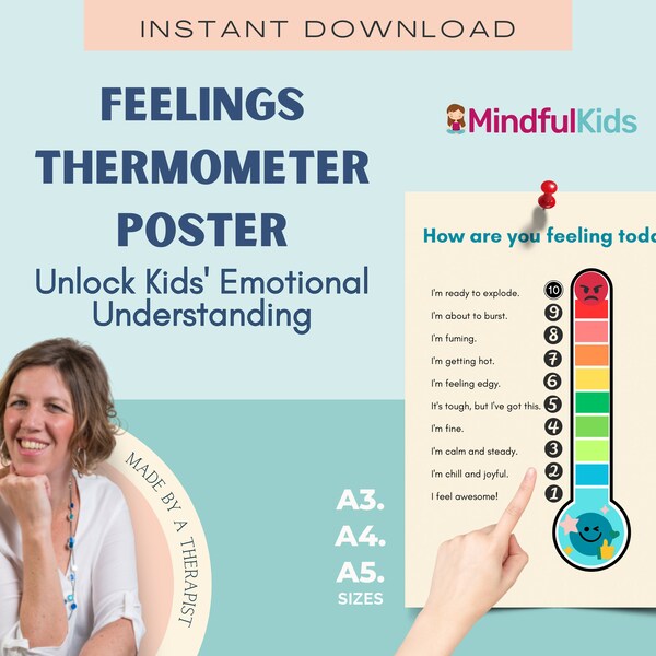 Feelings Chart - Etsy