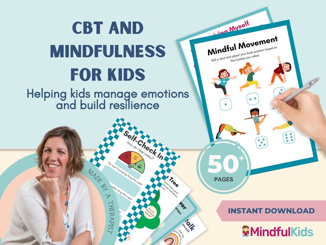 Kids Therapy Worksheets Coping Skills Bundle for Kids Psychology ...