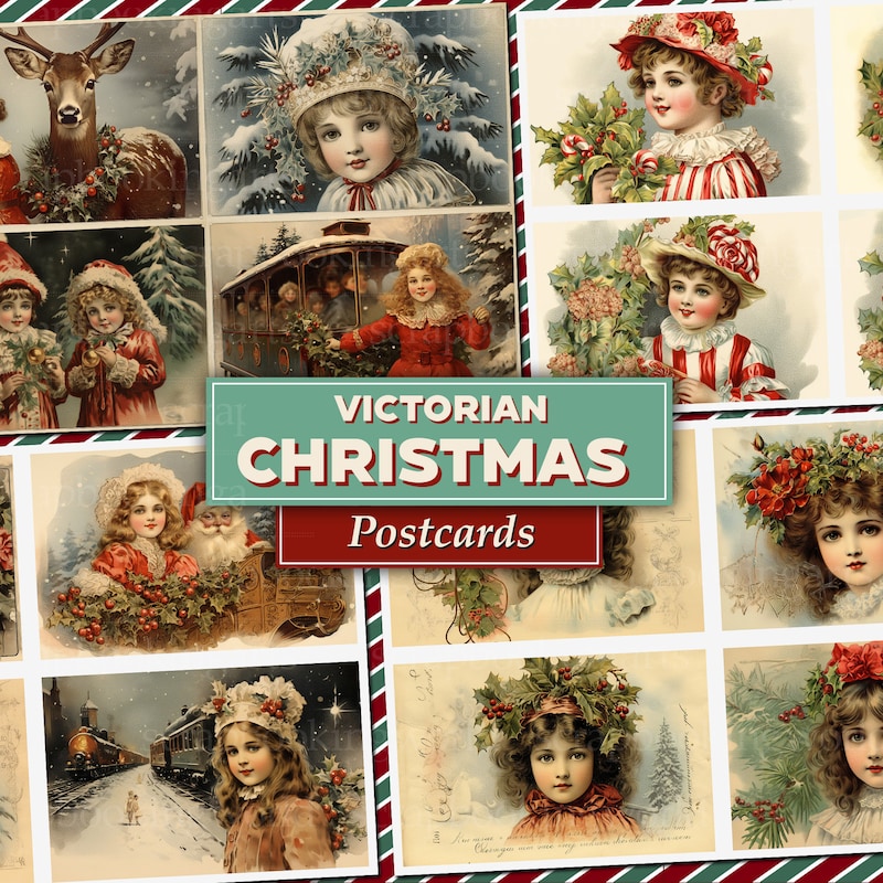 Victorian Postcards - Etsy