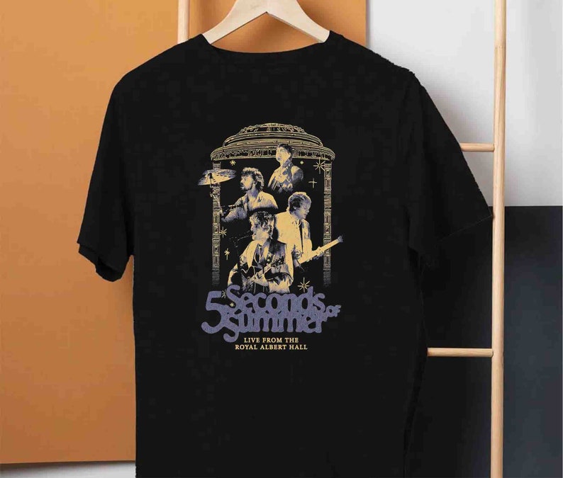 5 Seconds of Summer PNG, 5SOS Band Svg, Vintage the Show Tour 5 Seconds ...