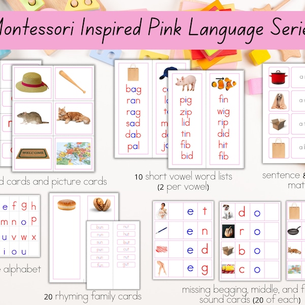 Montessori Language - Etsy
