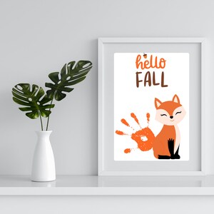 Fall Handprint Craft | Fall Handprint Art | Fall Craft for Kids ...