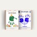 Handprint Memory Book Printable for Prek, Preschool Kindergarten 1st ...