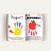 Handprint Memory Book Printable for Prek, Preschool Kindergarten 1st ...