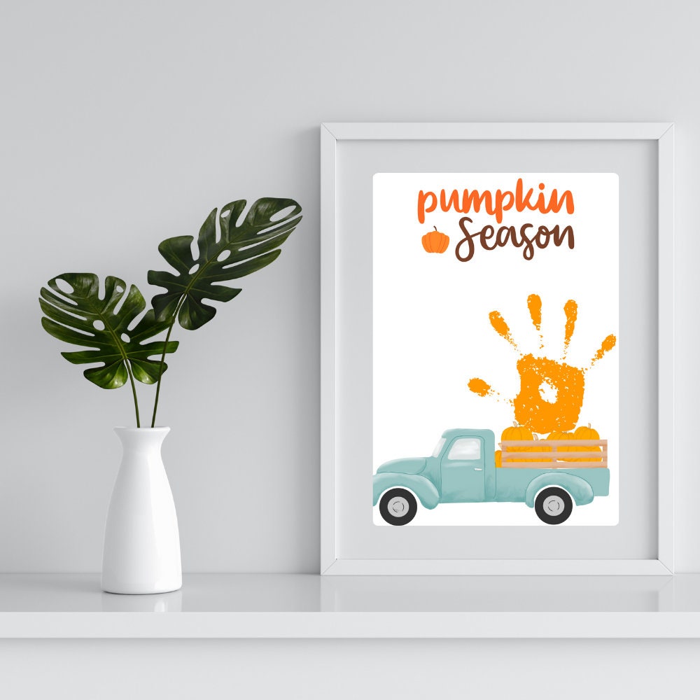 Fall Handprint Craft | Fall Handprint Art | Fall Craft for Kids ...