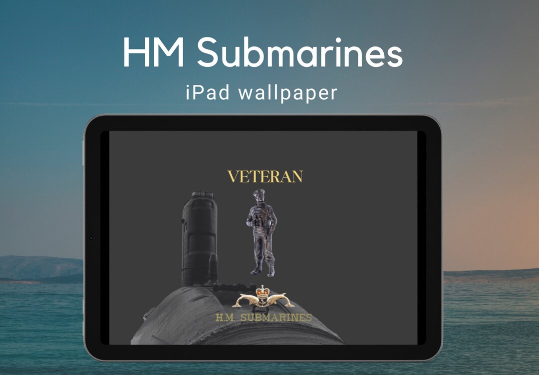 HM Submarines iPad Wallpaper Royal Navy Submarine, Submariner Gift ...