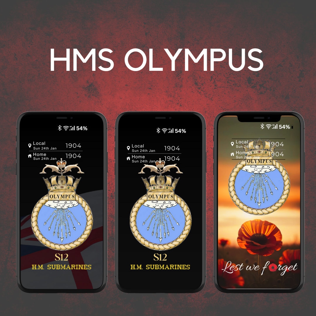 HMS OLYMPUS (android & Iphone) Mobile Phone Background, Veteran, Royal ...