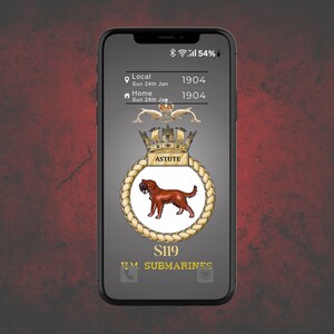 HMS ASTUTE (android & Iphone) Mobile Phone Background, Veteran, Royal ...