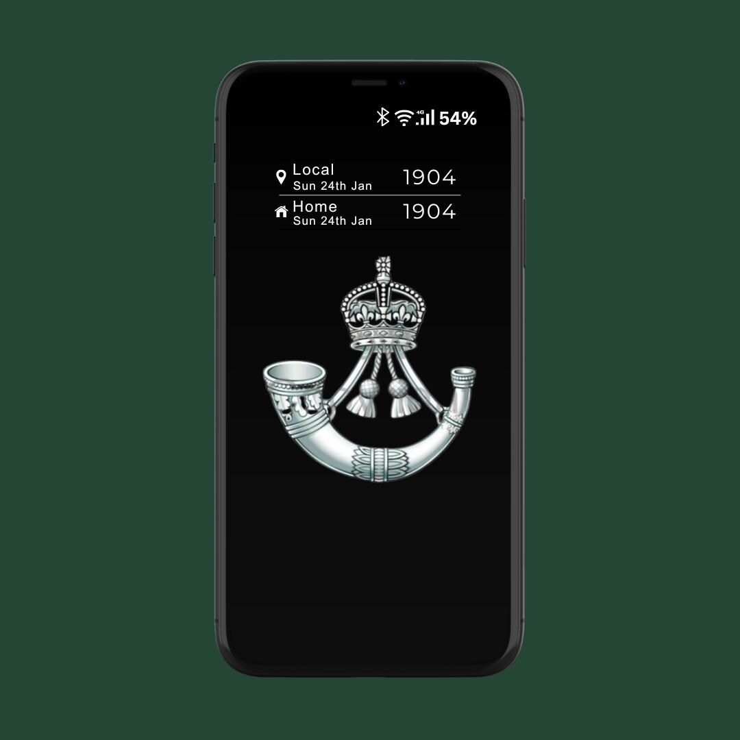 RIFLES REGIMENT (android & Iphone) Mobile Phone Background, Veteran ...