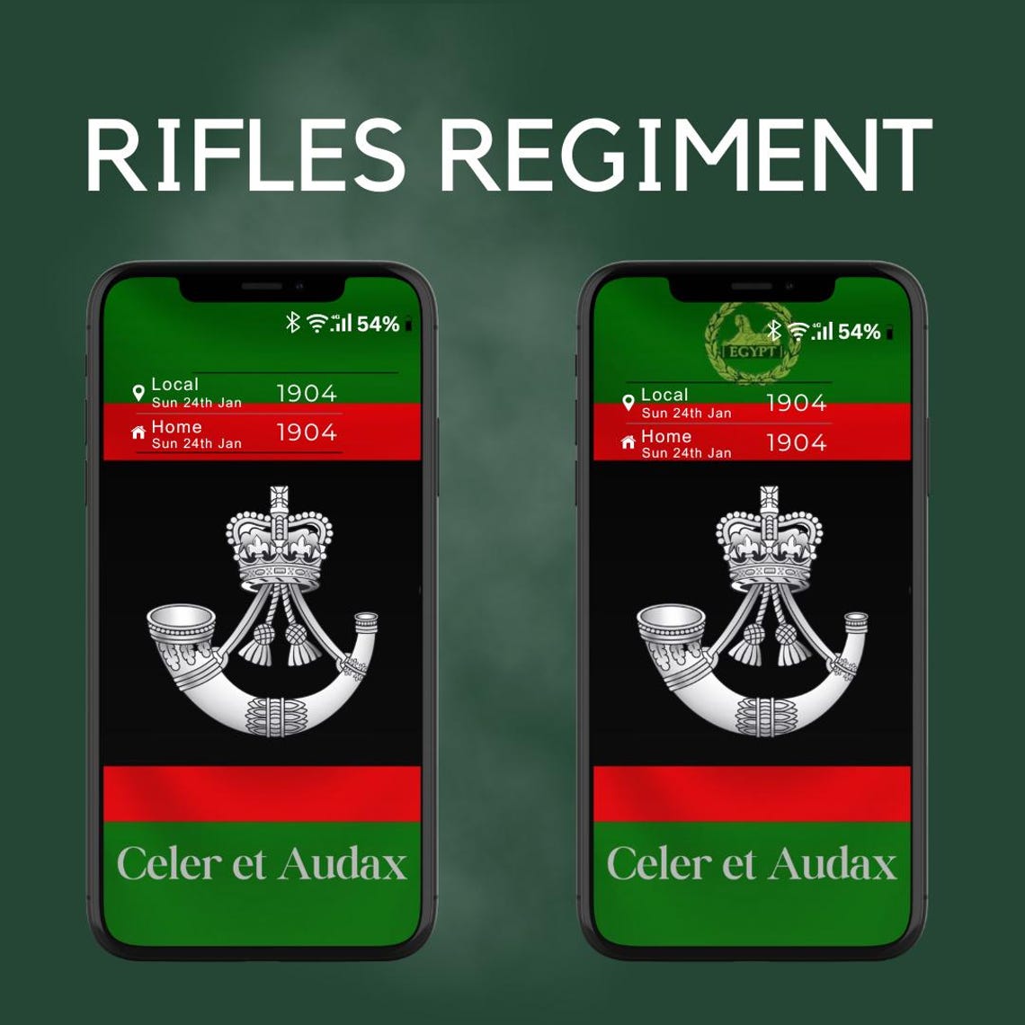 Phone Backgrounds: Rifles Regiment Design - British Army Digital ...
