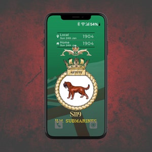 HMS ASTUTE (android & Iphone) Mobile Phone Background, Veteran, Royal ...