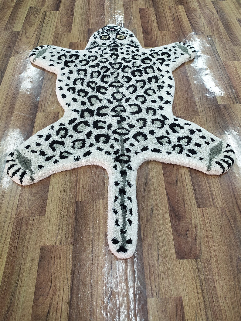 Kids Room and Art Room Special Animal Rug in Hand Tufted Style, Multi ...