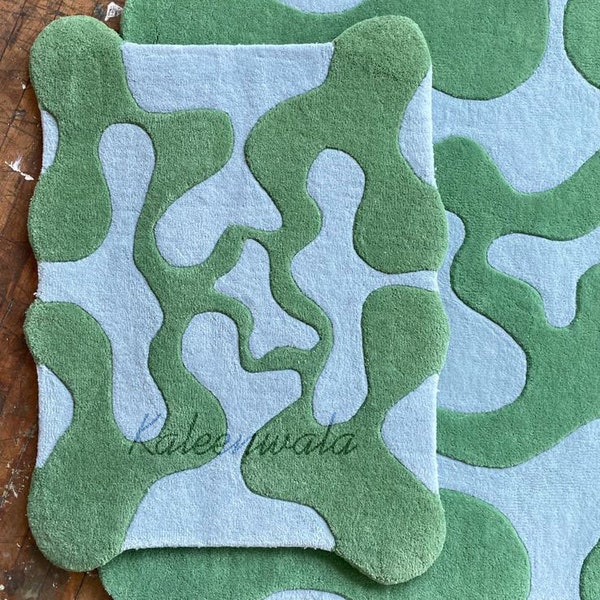 Abstract Shaped Rug - Etsy