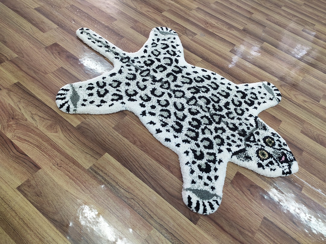 Kids Room and Art Room Special Animal Rug in Hand Tufted Style, Multi ...