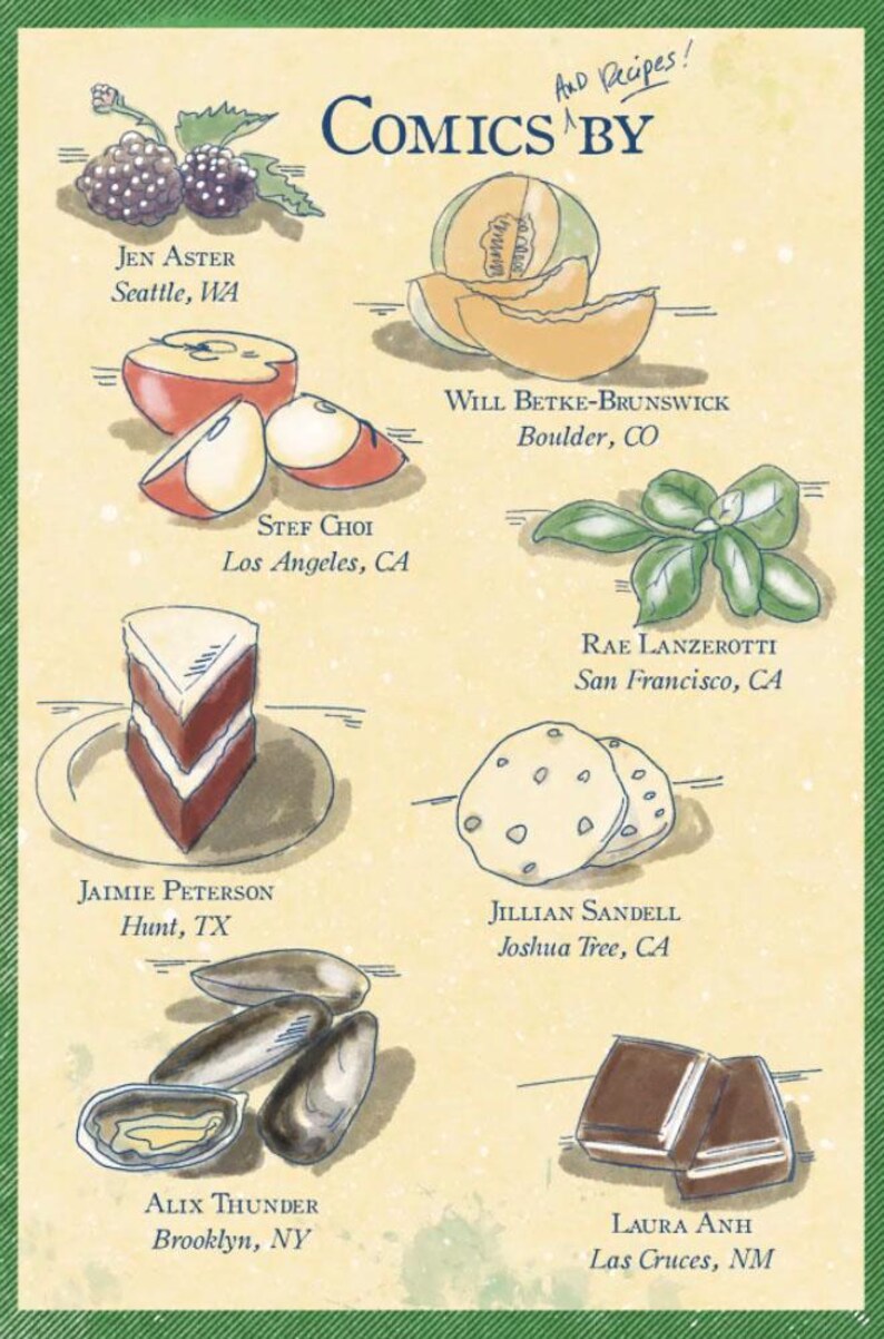 Cooking With Friends! Comics With Recipes, Great Gift for Artists and ...