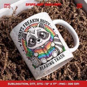 Always Freakin Busy Reading Trash PNG Trendy Cute PNG Reading Smut PNG ...