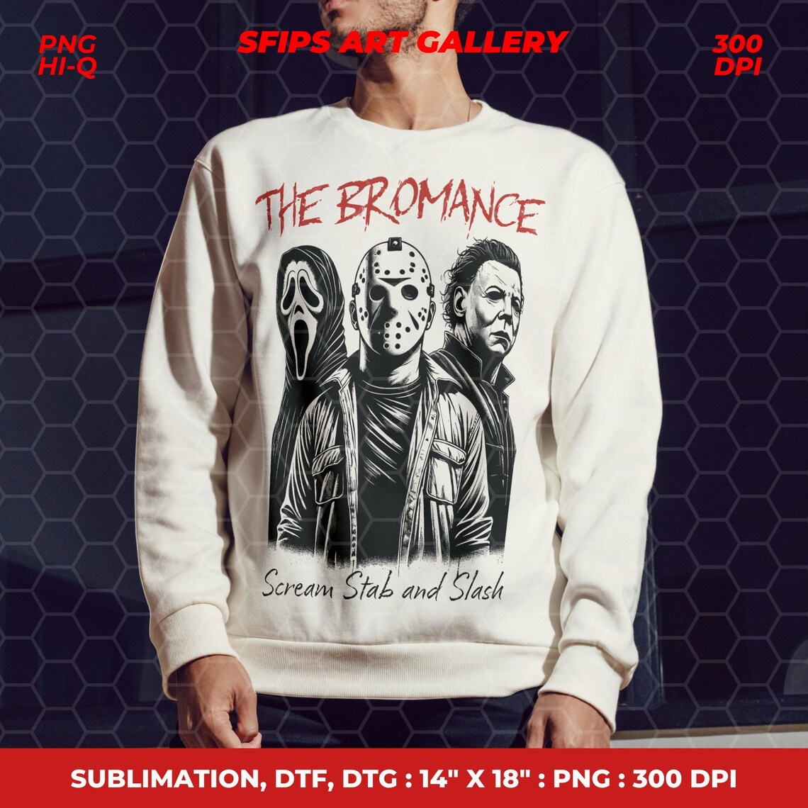 The Bromance Png, Halloween Horror Movie Characters, Horror Png ...