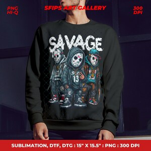 Gangster Jason PNG, Urban Trap Designs, Hiphop Tshirt Designs, Horror ...